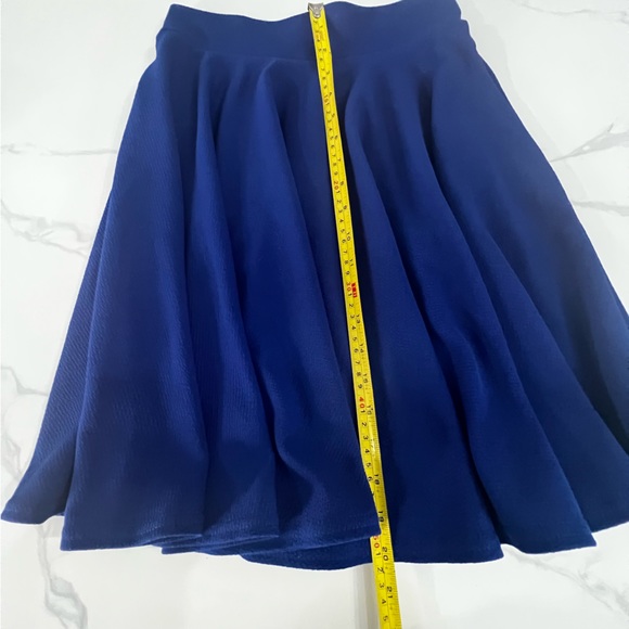 Urban Coco | Skirts | Nwt Urban Coco Roayl Blue Aline Skirt Size Small ...